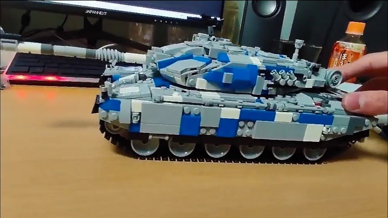 Lego Moc - Custom Military Tank - YouTube