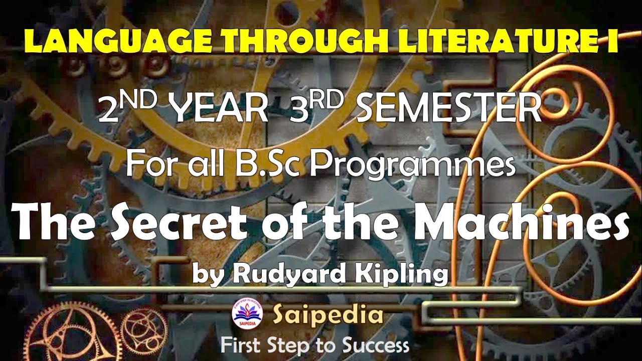 The Secret of the Machines Poem by Rudyard Kipling in Tamil| Unit - 2 ...