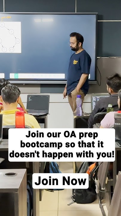Oa Preparation Bootcamp Interview Preparation Coding Blocks Code Codingblocks Youtube
