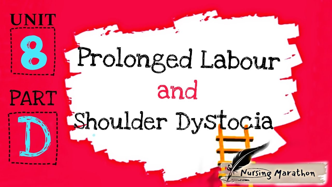 Unit-8 | Part- D | Prolonged Labour| Shoulder Dystocia| nmsquad 🖤 - YouTube
