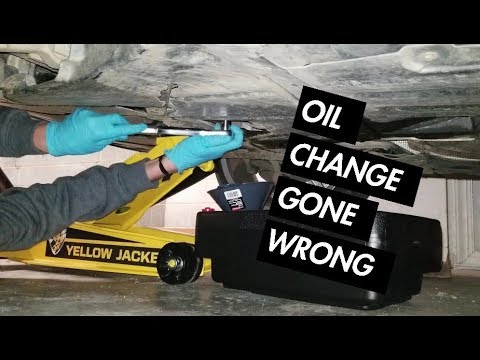 OIL CHANGE GONE WRONG - YouTube