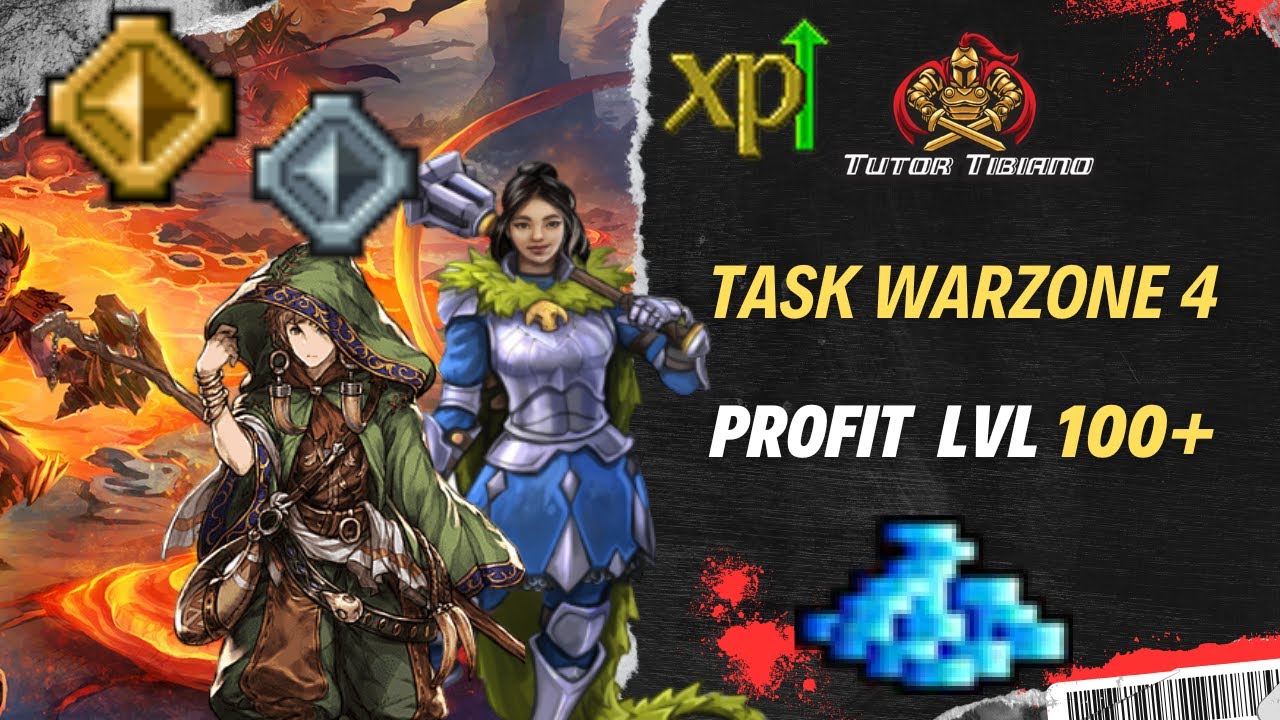 TIBIA - PROFIT TASK WARZONE 4 - YouTube