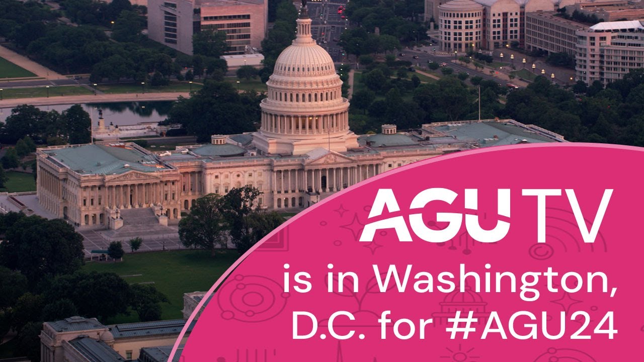 AGU TV 2024 is in Washington D.C. - YouTube
