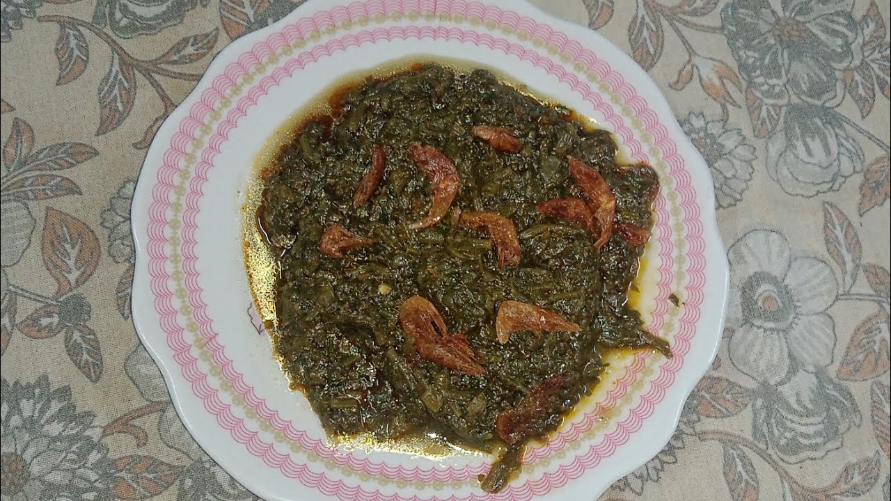 palak ki bhaji jhinge ka salan easy recipe - YouTube