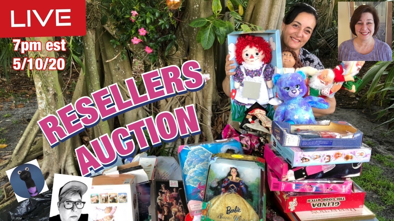 RESELLERS AUCTION LIVE WITH OUR YOUTUBE FAMILY - YouTube