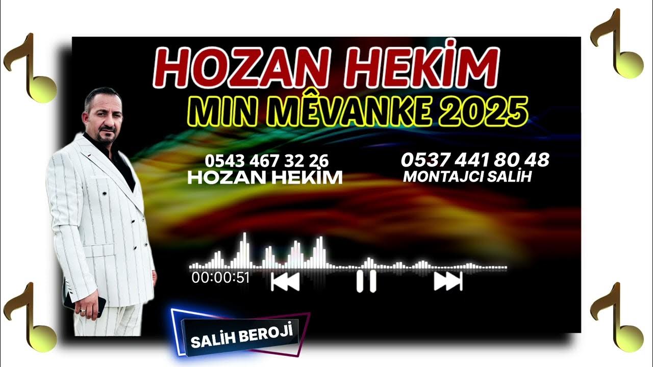 HOZAN HEKİM MIN MİWANKE 2025 - YouTube