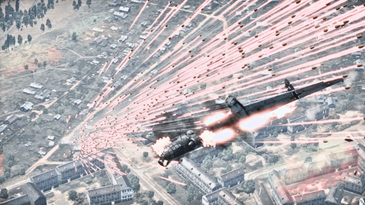 A WW2 plane with 400mm Cannon. - YouTube