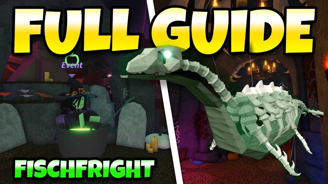 FULL GUIDE To FISCHFRIGHT UPDATE In Roblox Fisch - YouTube