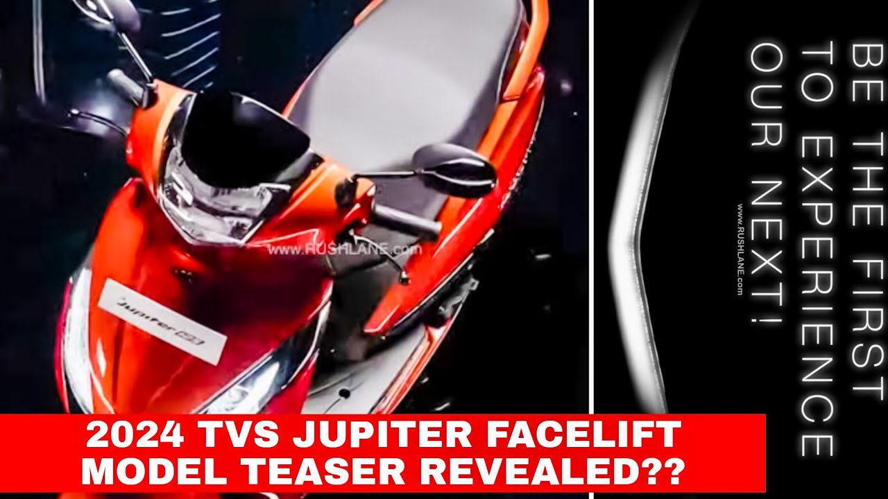 2024 TVS JUPITER FACELIFT MODEL TEASER REVEALED ?? | TVS JUPITER ...