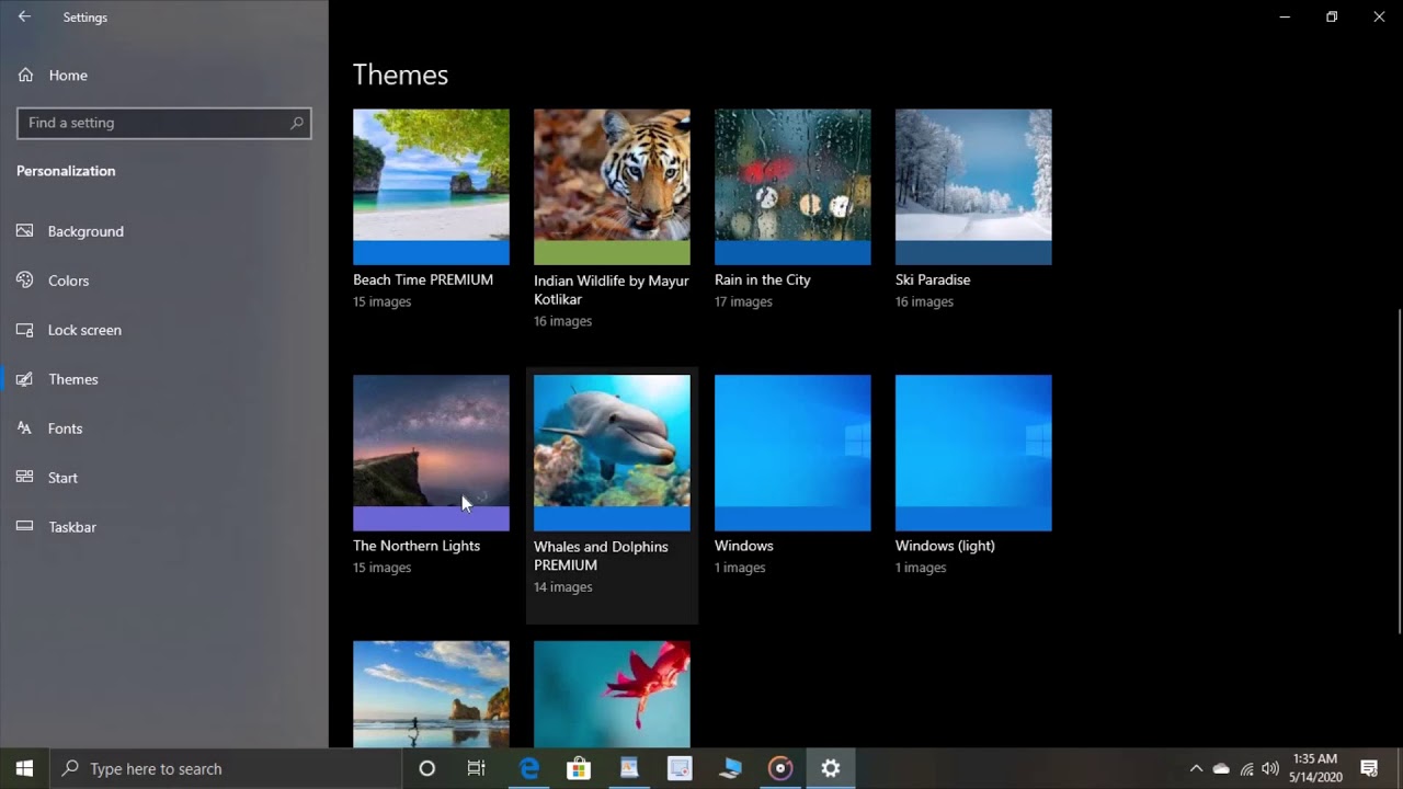 How to change windows 10 wallpaper - YouTube