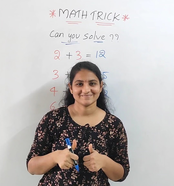 MATHS TRICK | MATHS | MATHS PUZZLE | #mathtricks #maths #viral #shorts #reels #mindpower #puzzle ...