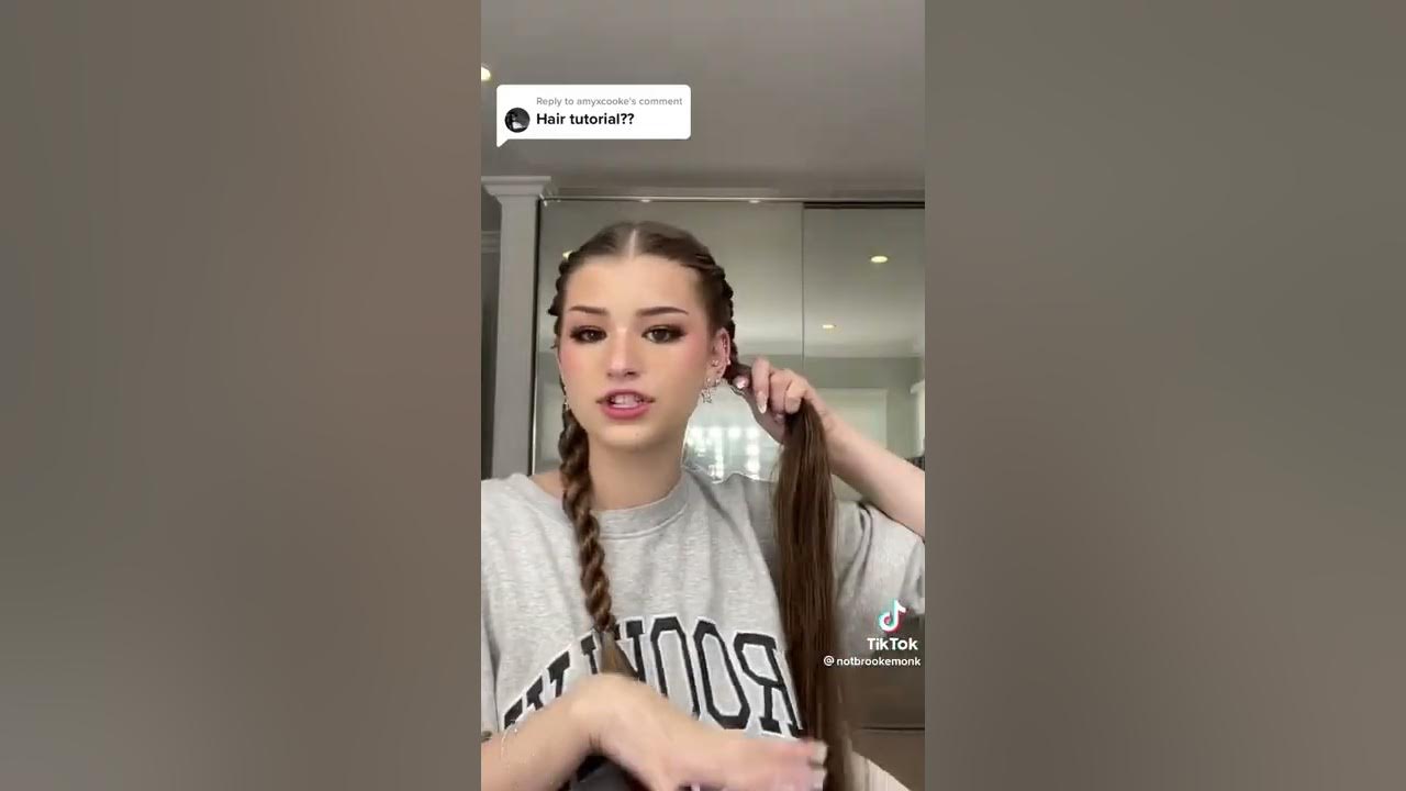 Brookemonk Hair Style Tutorial Youtube