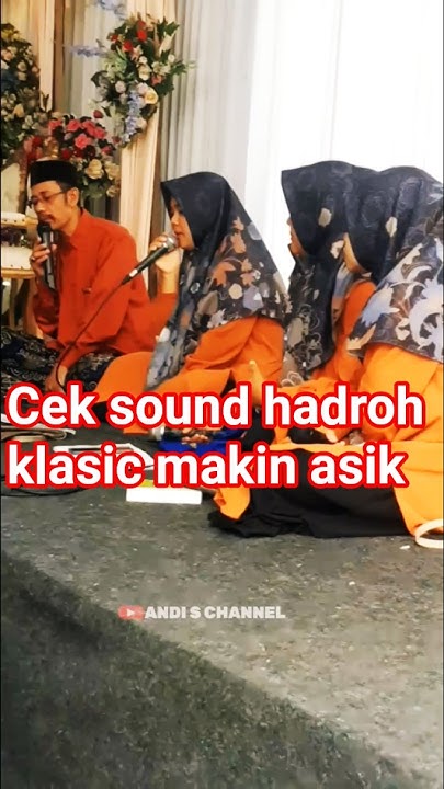 Cek sound Hadroh Klasic #shorts - YouTube