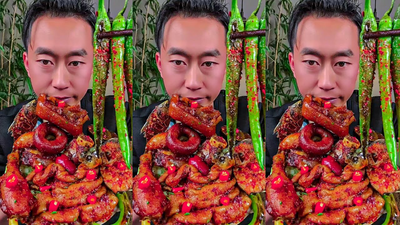 Spicy pig's trotters, braised spareribs, garlic spareribs, spicy ...
