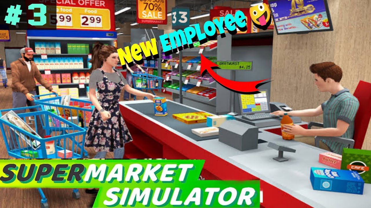 The Best Start Ever Super Market Simulator Gameplay #3 - YouTube
