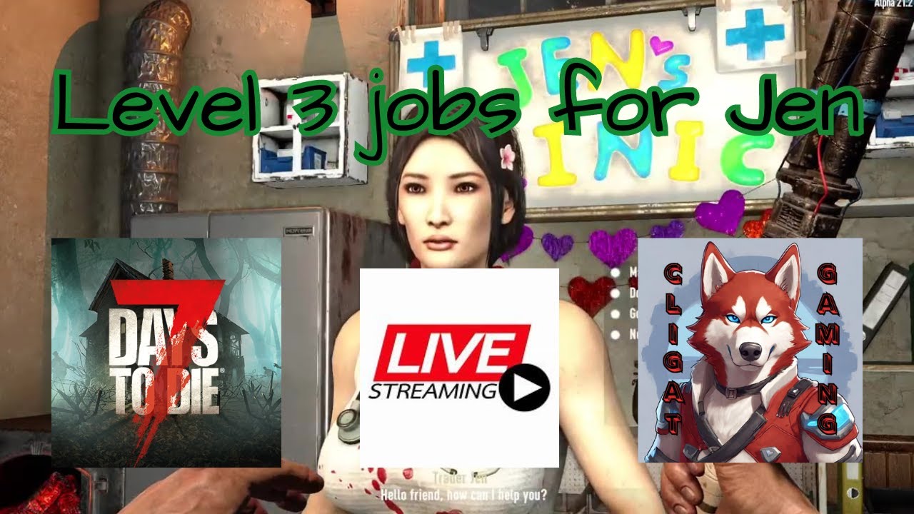 level 3 Job Grind for Jen - YouTube