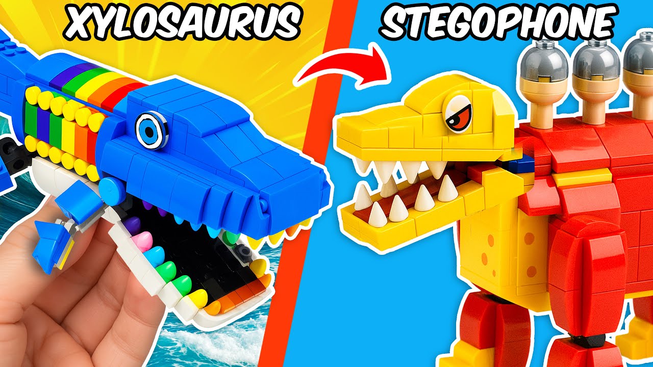 LEGO Poppy Playtime Chapter 5: I Built All Characters in the ...