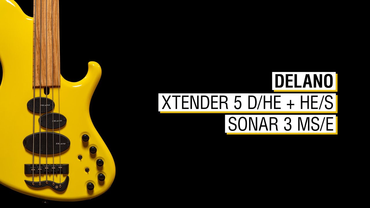 Delano Xtender 5 D/HE-M2 & HE/S + Sonar 3 MS/E - Maruszczyk Paddock 5a ...