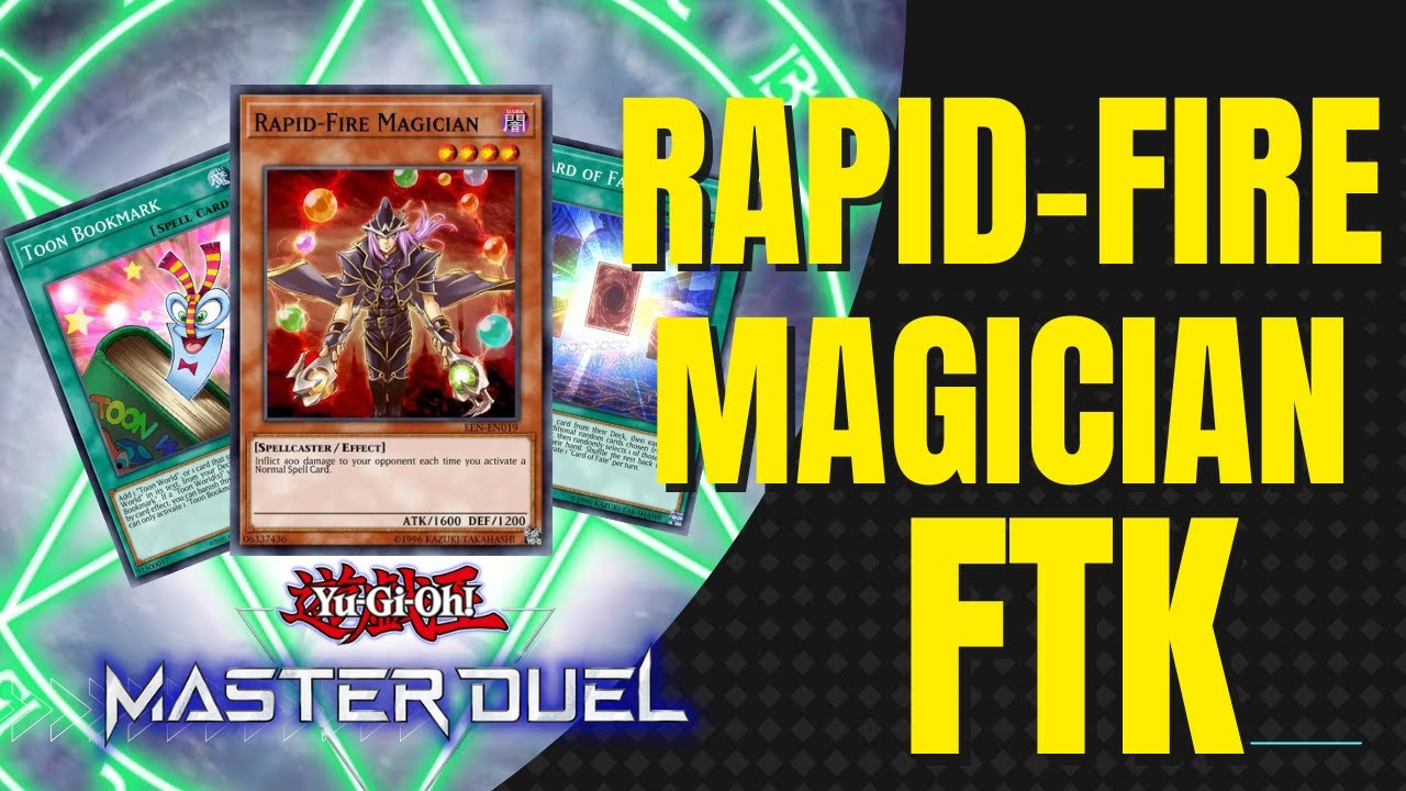 Rapid Fire magician ftk -【Gimmick Deck Showcase】 - YouTube