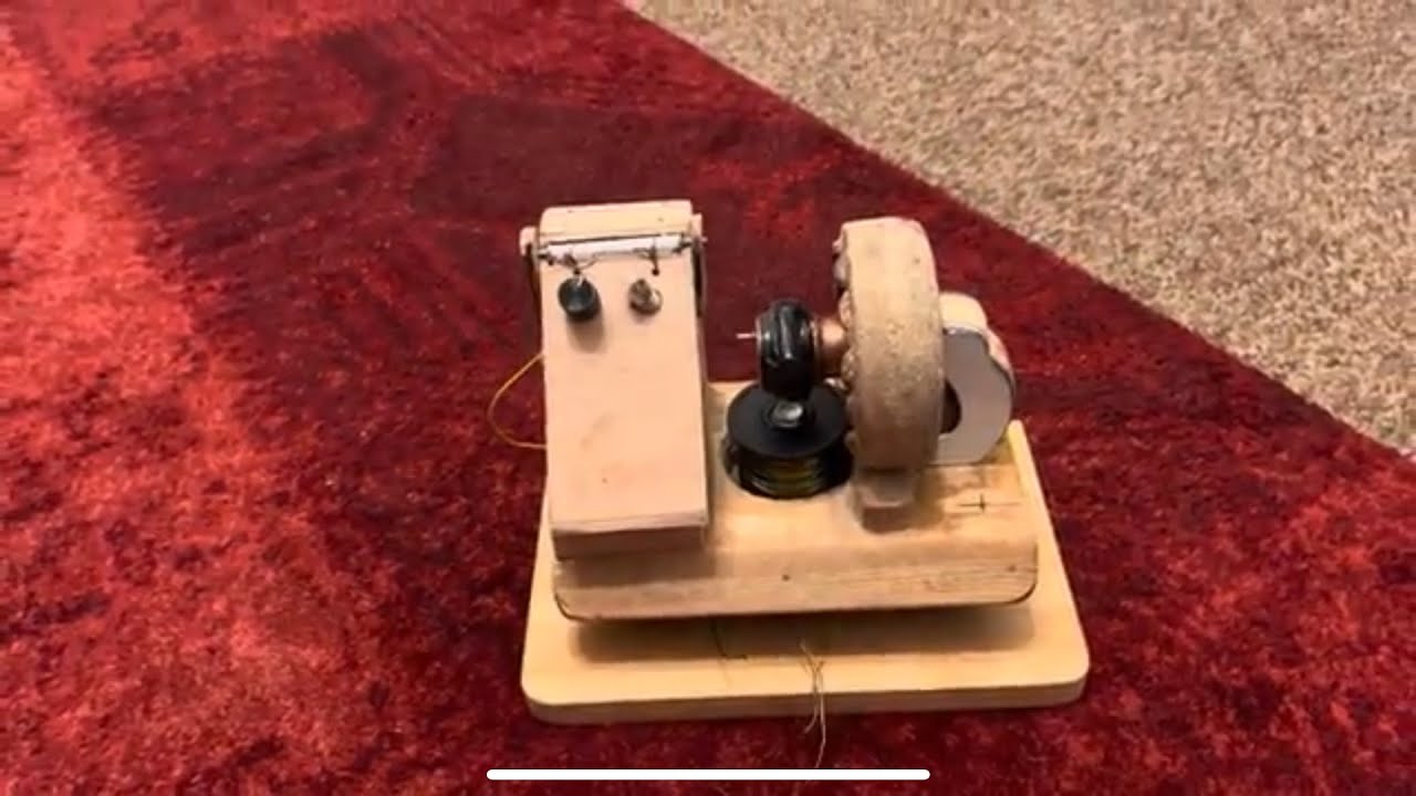 Just finish my little Bedini motor design - YouTube