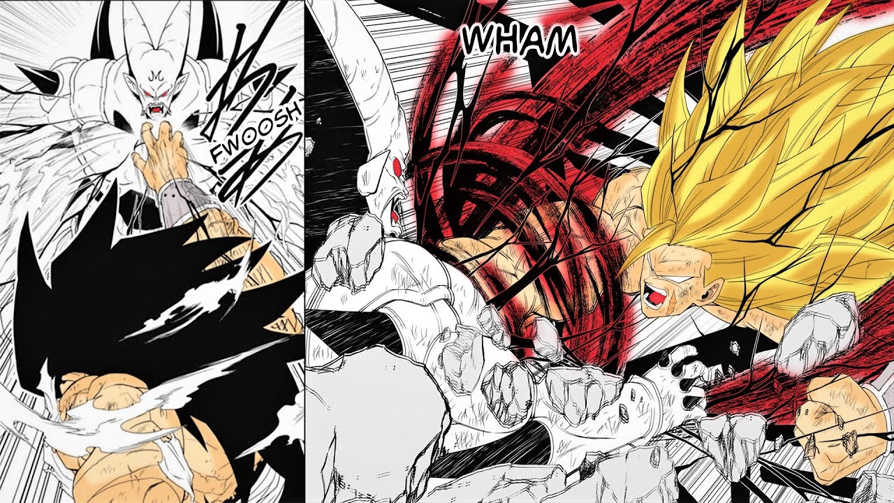 Cumber vs Omega Shenron | Manga Dragon Ball Heroes - YouTube