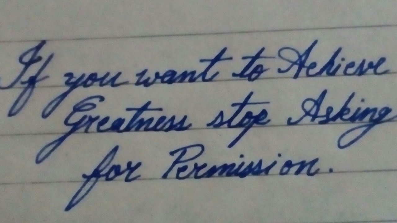 Beautiful English handwriting with gel pen/neat and clean handwriting ...