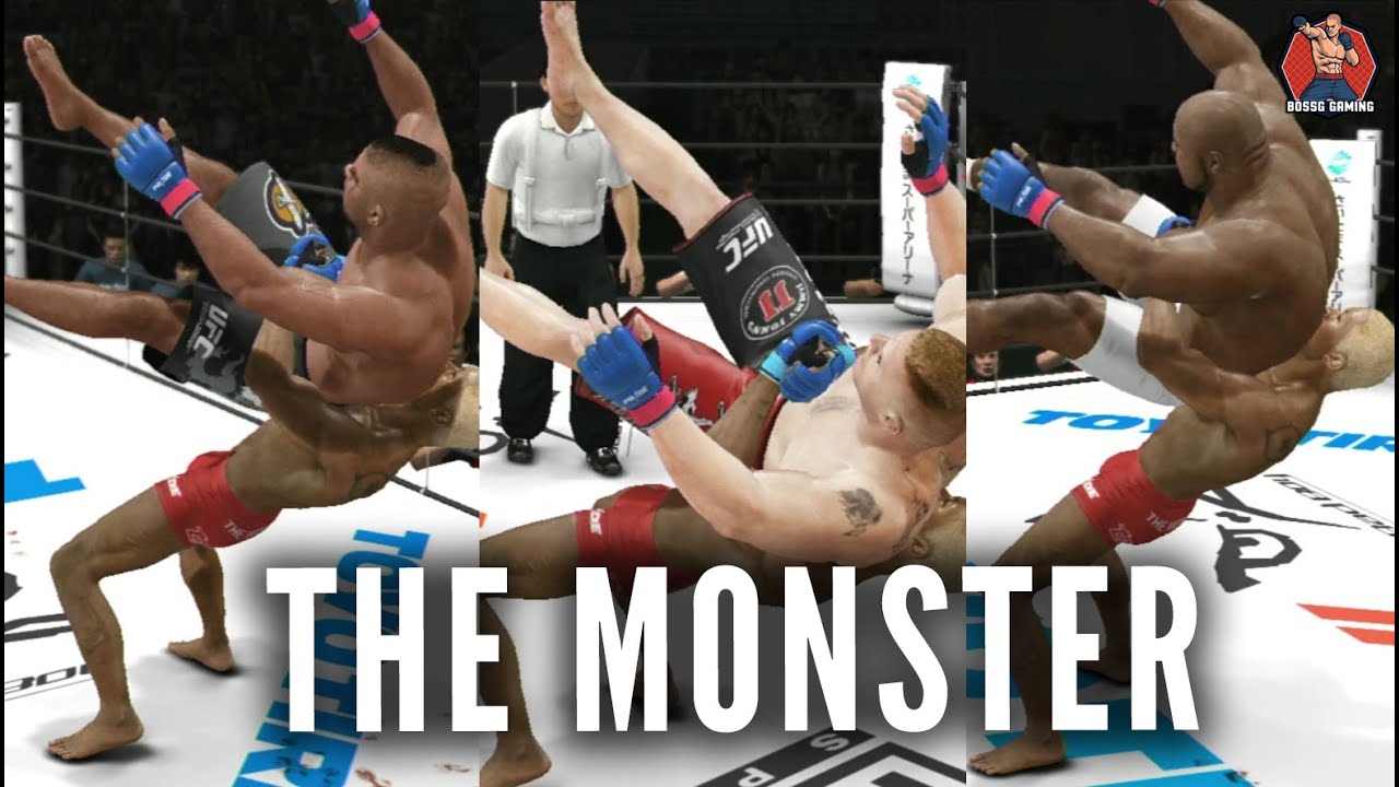 THE MONSTER! Kevin Randleman, the king of slams! UFC Undisputed 3 - YouTube