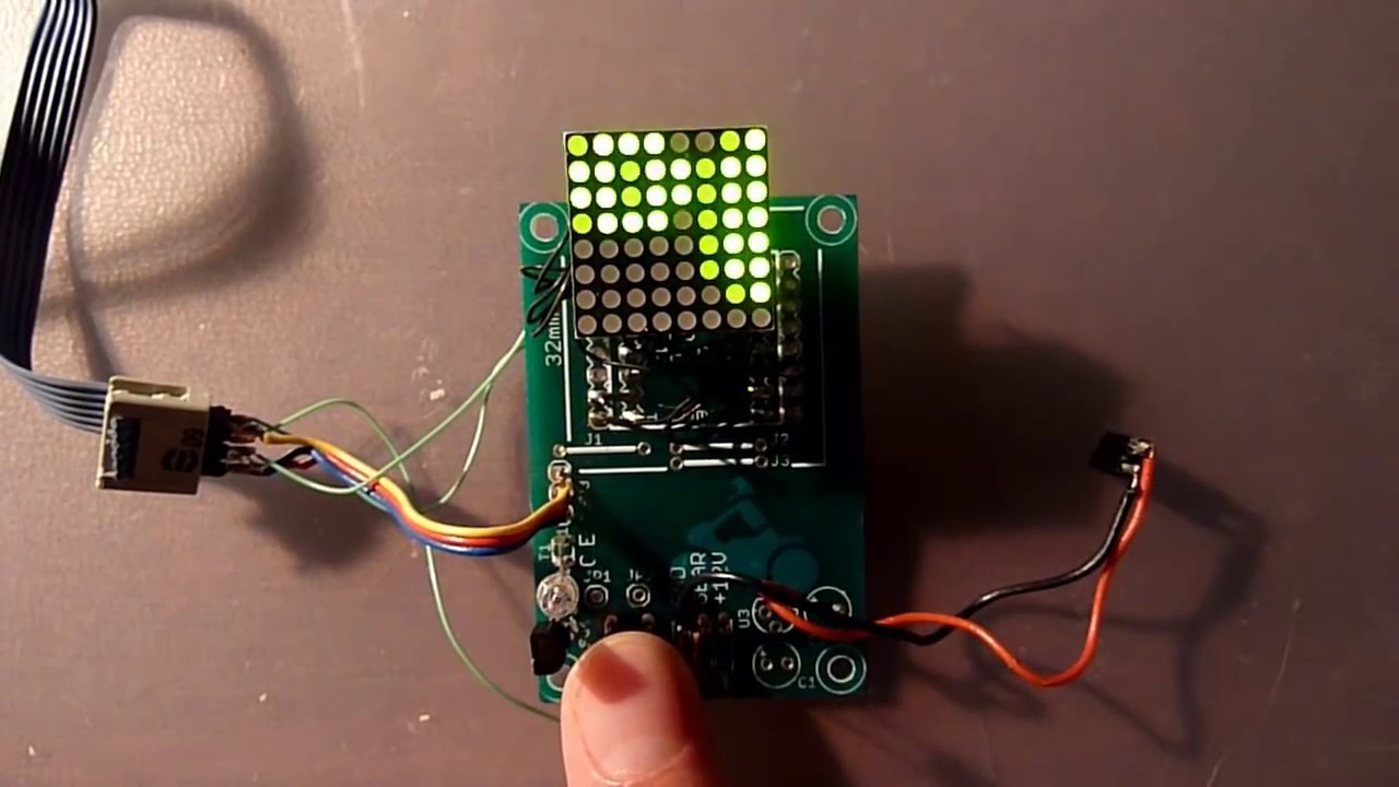 Gear Position Indicator Prototype - YouTube