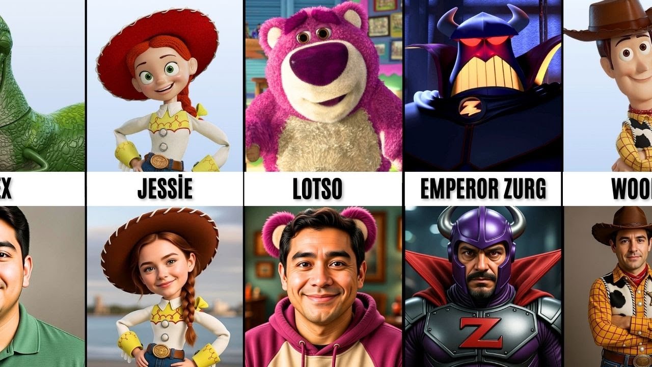 Toy Story Characters as Humans - YouTube