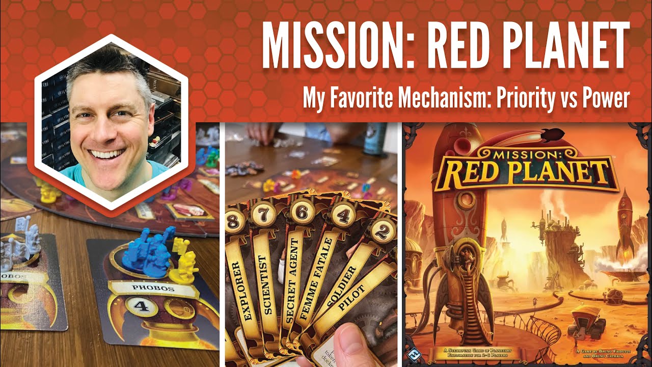 Mission Red Planet: My Favorite Game Mechanism - YouTube