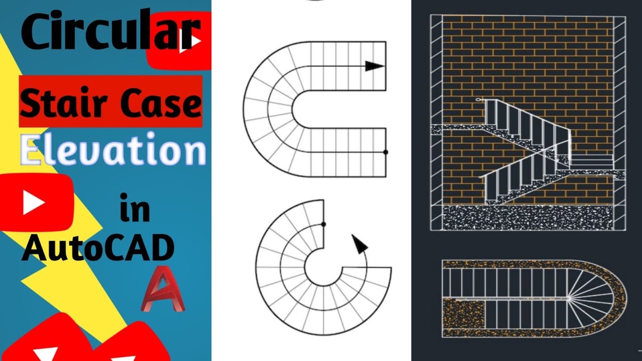 How To Create Circular Elevation In AutoCAD//kaise banaye AutoCAD Me ...