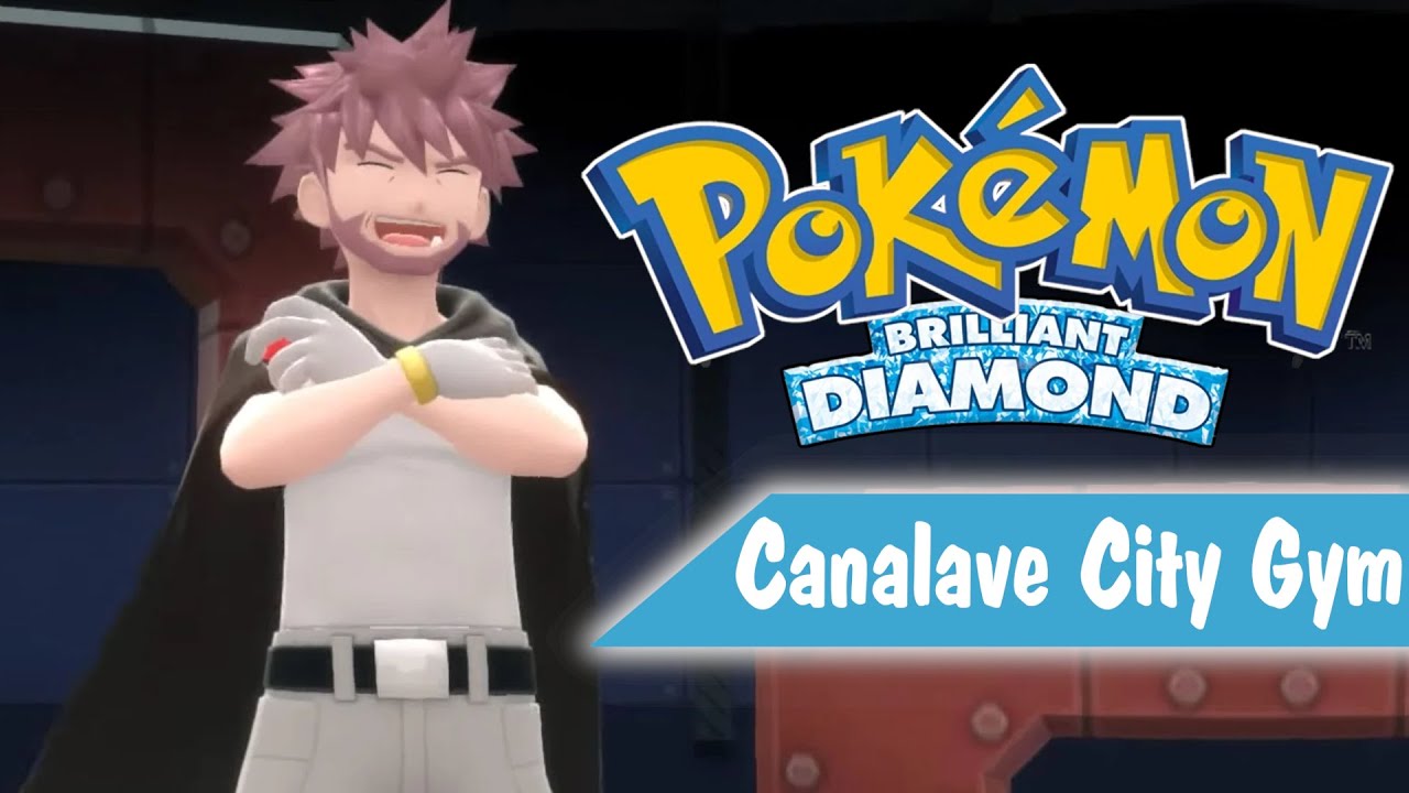 Battling the 6th Gym Leader Byron | Pokemon: Brilliant Diamond - YouTube