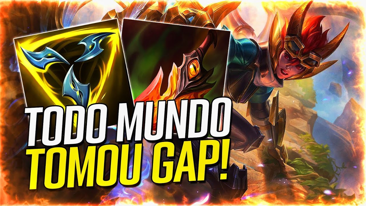 FOI GAP EM TODAS AS LANES l League of Legends Wild Rift - YouTube