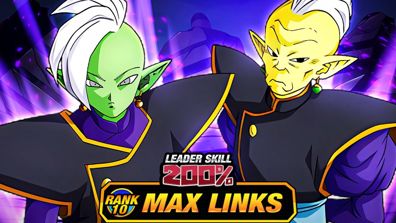 GOOD EZA?? LEVEL 10 LINKS 100% EZA GOWASU & ZAMASU! (DBZ: Dokkan Battle ...