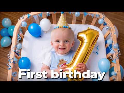 Our Baby Boy Turned ONE