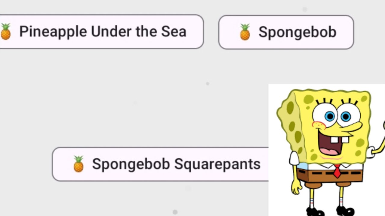 How to make SpongeBob Square pants in infinite craft - YouTube