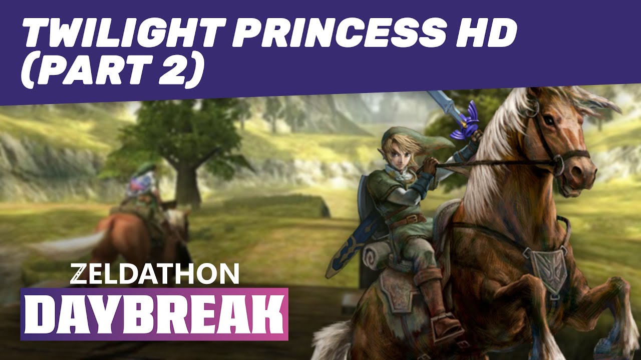 Zeldathon Daybreak - Game 5b - Twilight Princess HD (Part 2) - YouTube