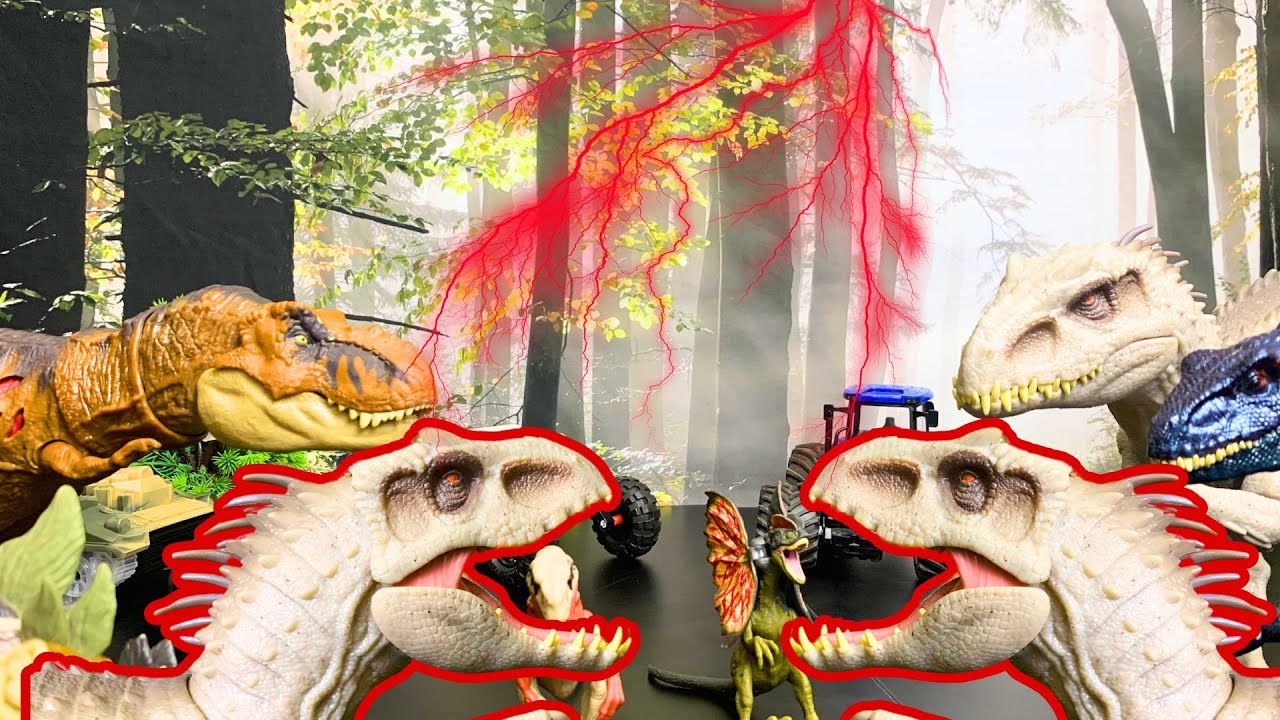 Discover the Super Cool Mattel Dinosaur Crawling Set - Stunning Detail! - YouTube
