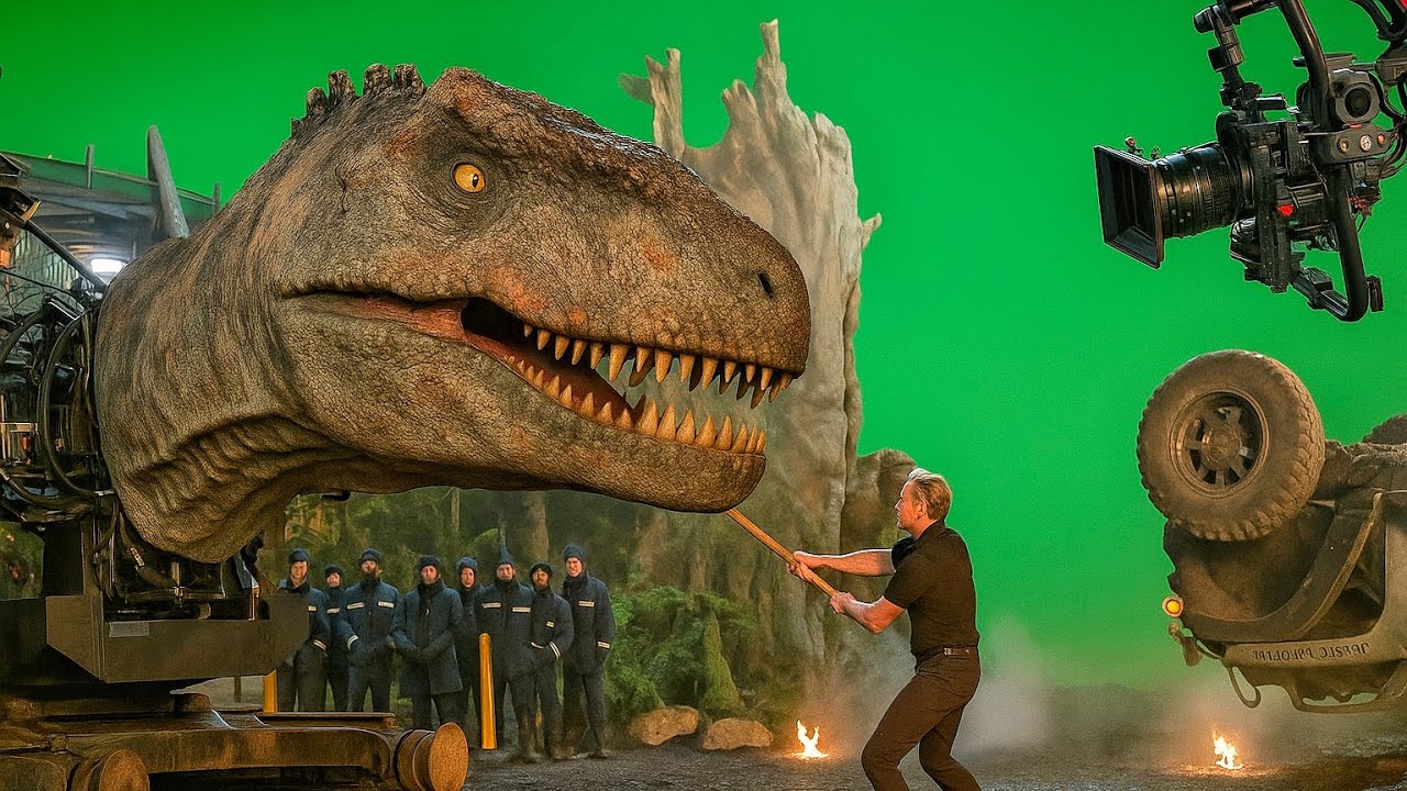 Jurassic World | Behind The Scenes, Shooting & VFX Breakdown | Movie ...