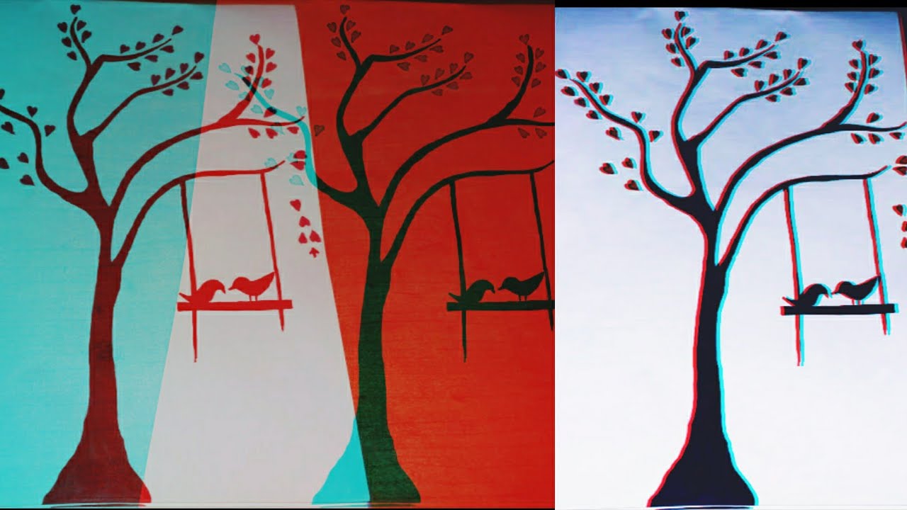 How To Draw A Beautiful Love Tree || Easy Way To Draw Step By Step ...