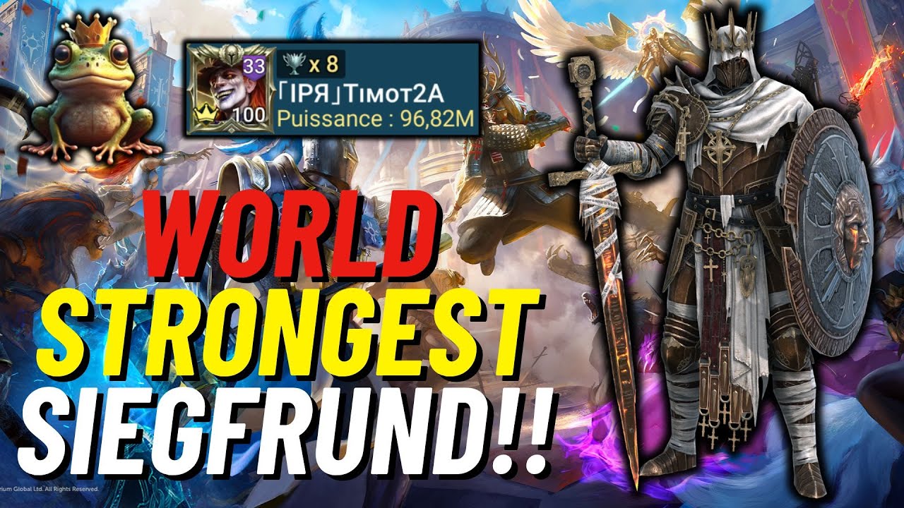 LE SIEGFRUND LE PLUS FORT DU MONDE ONE SHOT TOUT!!! [RAID SHADOW ...
