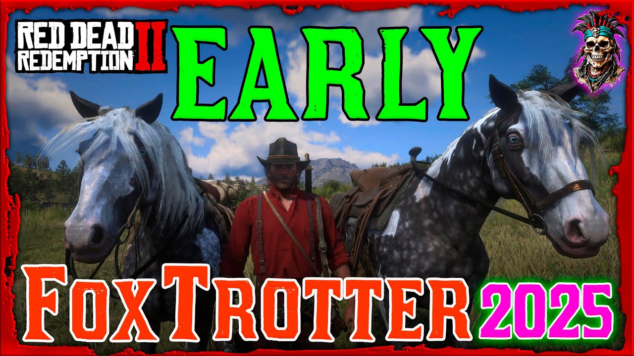 Secret Horse Unlock: Missouri Fox Trotter Right After Chapter 1 in RDR2 ...