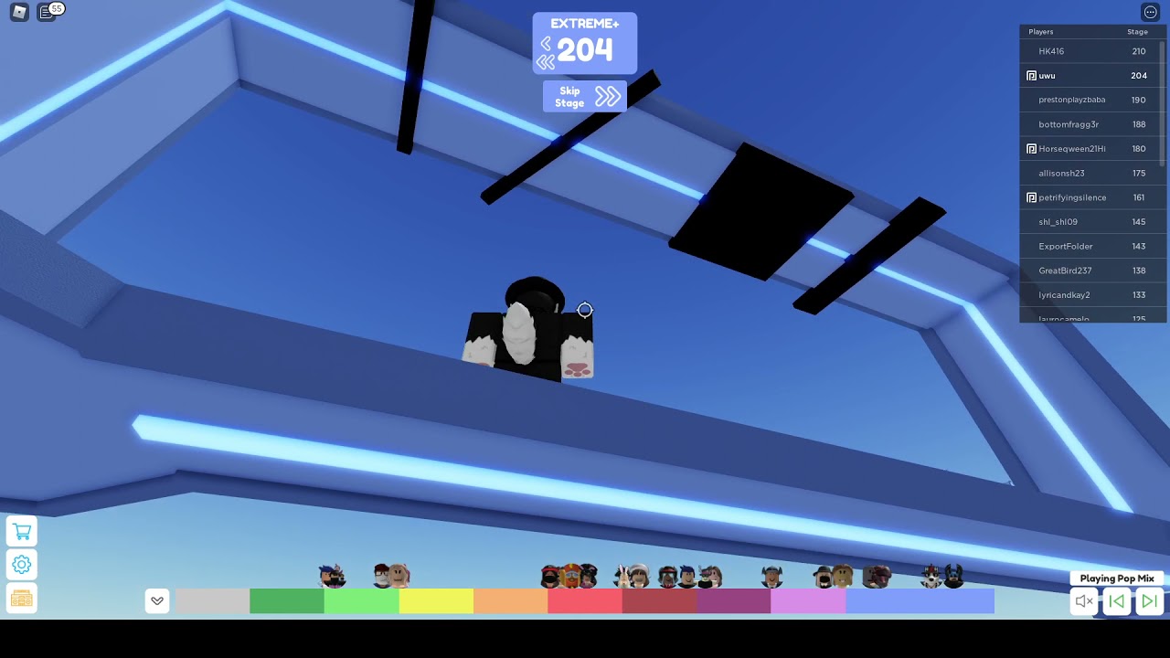 Master's Difficulty Chart Obby- Stage 204 - YouTube