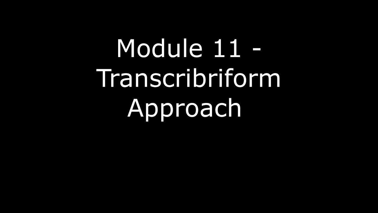 Module 11: Transcribriform Approach - YouTube