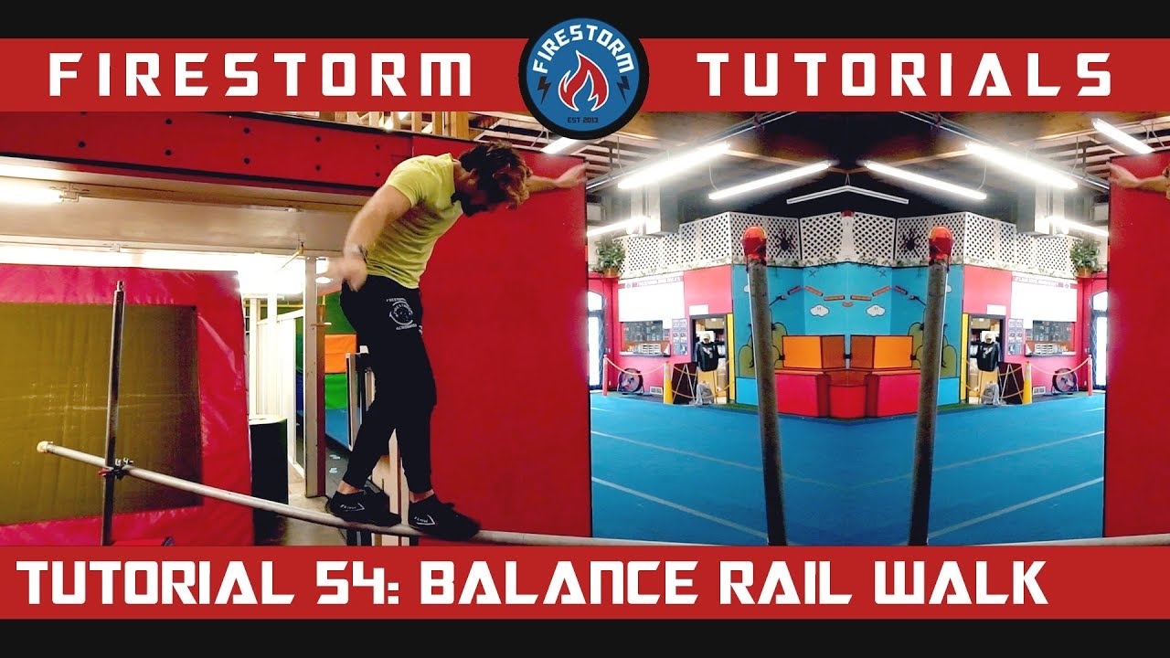 Parkour Tutorial 54: How to Balance Rail Walk - YouTube
