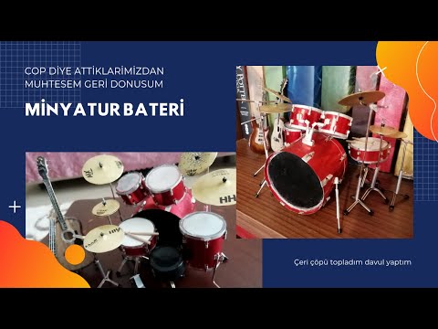 Minyatür Bateri(KICK) | How To Miniature Drum PART 1(KICK)