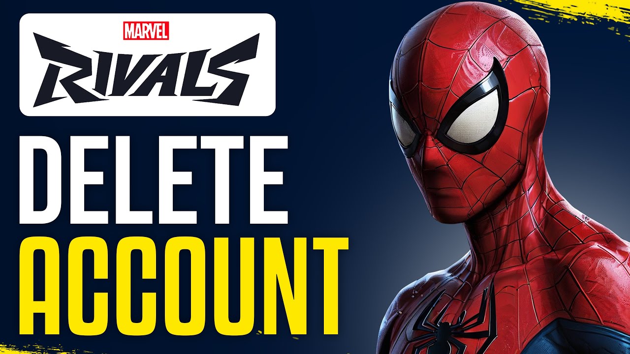 How to Delete Marvel Rivals Account - YouTube
