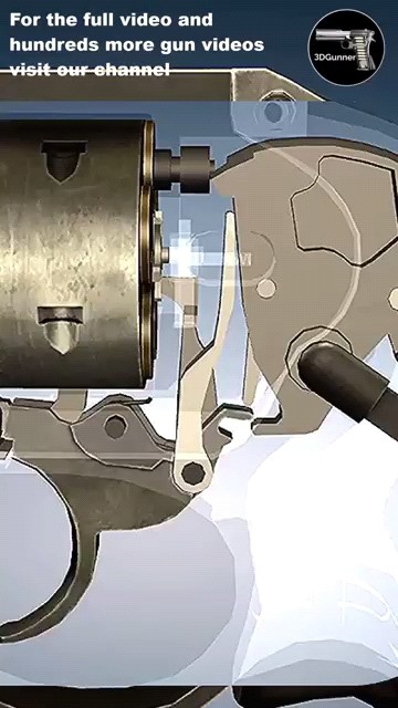 3D Animation: How a Revolver works - Ruger LCR - YouTube