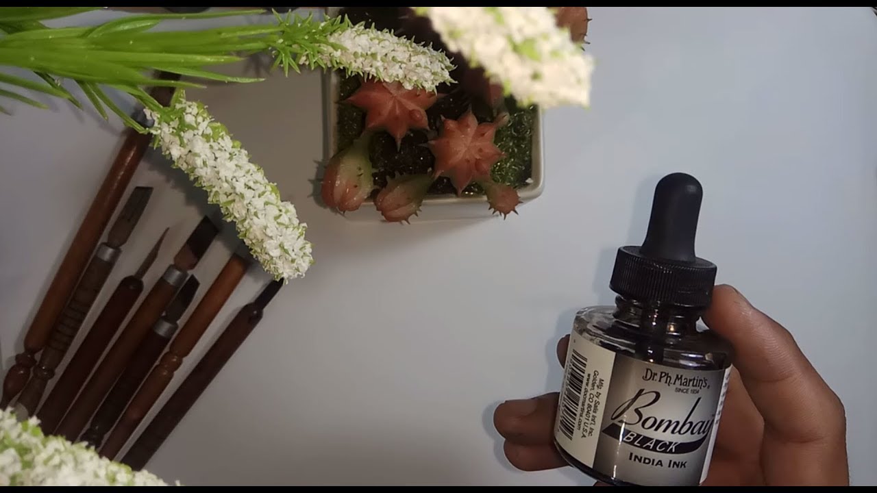 REVIEW TINTA KALIGRAFI/KHAT BOMBAY (INDIAN INK) TINTA PARA MASTER ...