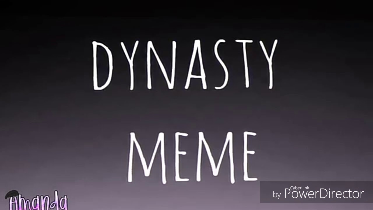 Top 8 Dynasty meme in Gacha life - YouTube